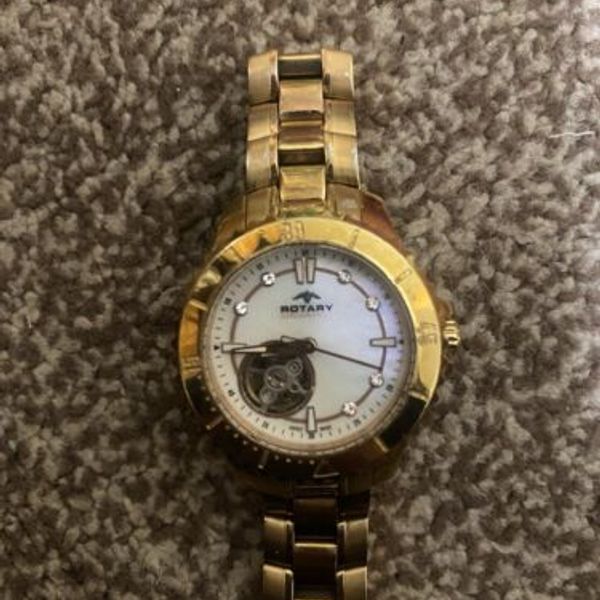 Rotary Women's Gold-Plated Stainless Steel | WatchCharts Marketplace