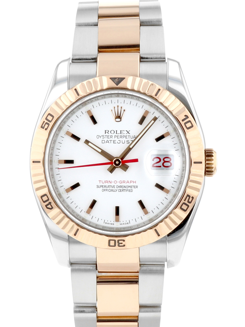 Rolex Datejust Turn-O-Graph (116261) Market Price | WatchCharts