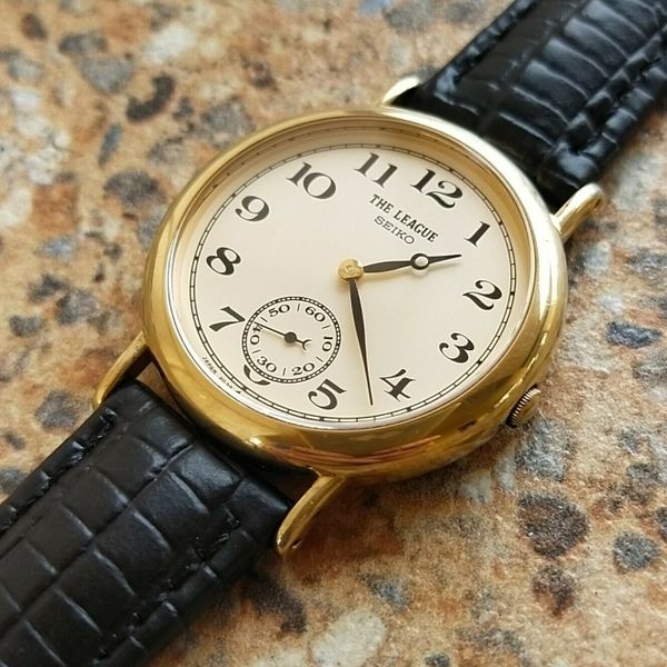 Seiko The League Quartz 2G28 6080 JDM Small Second Dial October 1986 ...