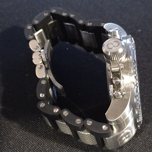 Silver Invicta Chronograph Watch w/r to 200 meters | WatchCharts ...