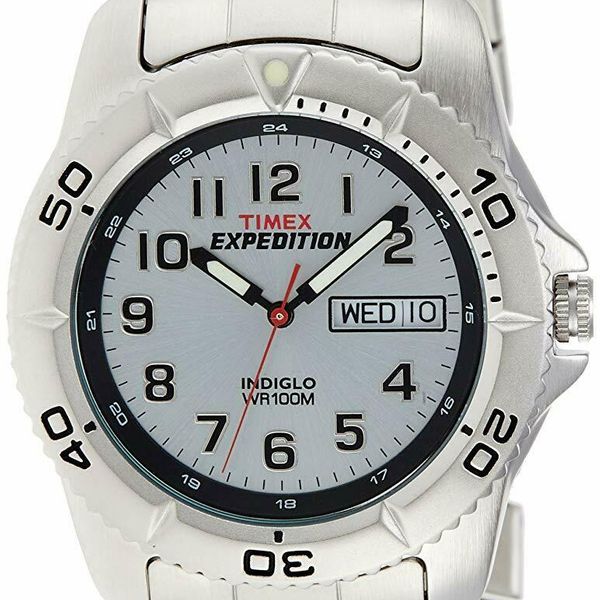 Original Timex Expedition Analog Silver Dial Unisex Watch - T46601 ...