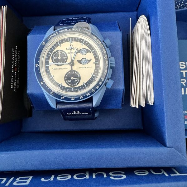 Swatch X Omega Mission To The Super Blue Moonphase Moon Moonswatch ...