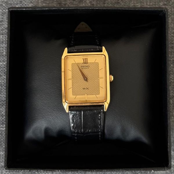 Vintage Seiko Dual Tone Tank | WatchCharts Marketplace