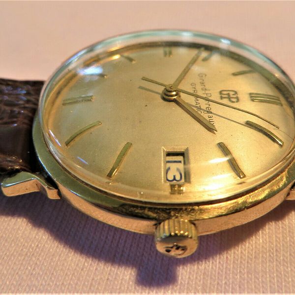 GP Girard-Perregaux Vintage watch Gyromatic 10K Gold Filled 34MM CASE ...