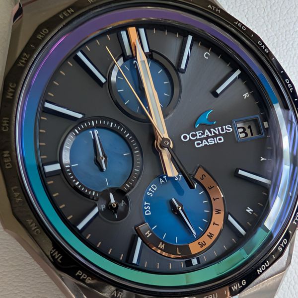 [WTS] Casio Oceanus Manta 15th Anniversary Limited Edition OCW-S5000C ...