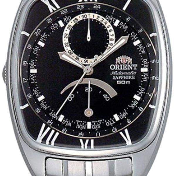 ORIENT CFAAA001 Orient GMT World Time Power Reserve Automatic Men's ...