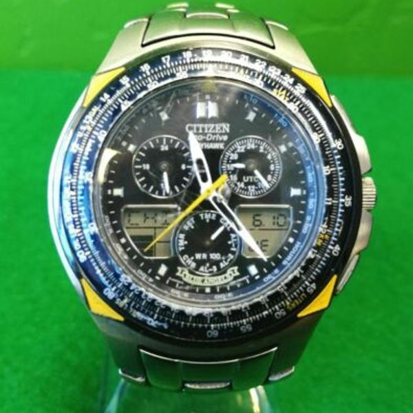 Citizen Eco-Drive Blue Angels Skyhawk Wrist Watch | WatchCharts