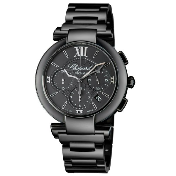 Chopard Imperiale Automatic Chronograph Black Dial Men's Watch 38/8549 ...