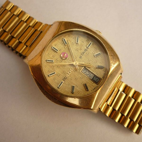 Rado Stag 603.3180.2 Automatic Day-Date Swiss Men's Vintage Wristwatch ...