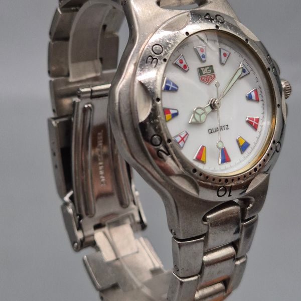 Tag Heuer - Nautical Signals Men's Watch with Coloured Flag Indices ...