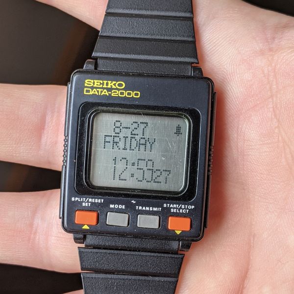 FS: 1984 Seiko Data 2000 | WatchCharts Marketplace