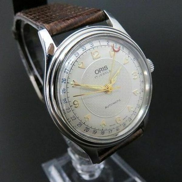 RARE!! ORIS Automatic Watch 7403-40B 574 Pointer Date SWISS MADE [5727 ...