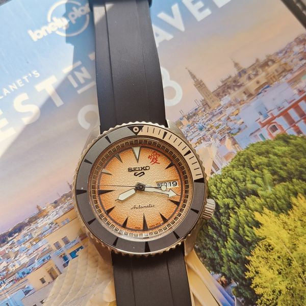 Seiko Mens 5 Sports Naruto & Boruto Automatic Watch SRPF71K1 Gaara ...