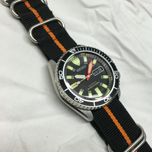 FS: (SOLD) Modified Seiko SKX diver with Saphire and Plongeur Hands ...