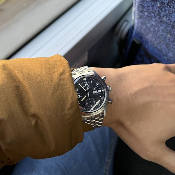 TRADED: IWC 3706 with tritium dial and bracelet, serviced by IWC ...