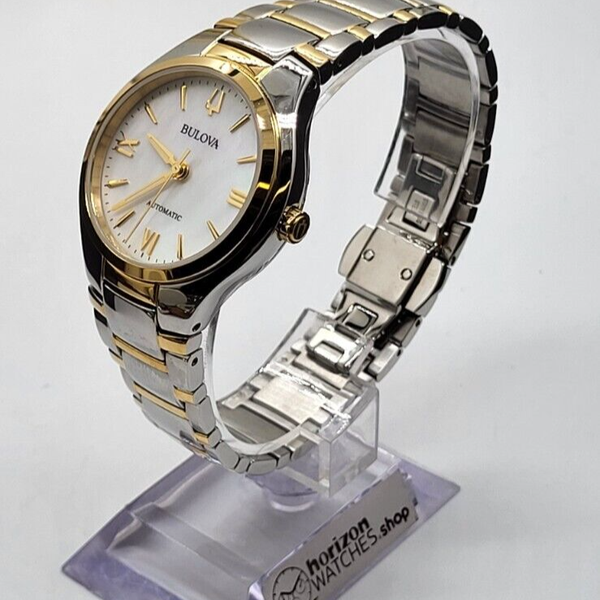 Bulova Classic Stainless Steel Automatic Ladies Watch - 98L297 ...