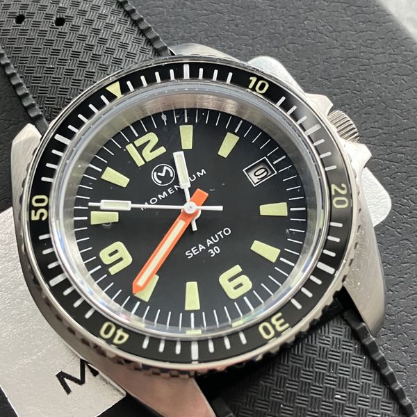 FS: Momentum Sea Auto 30 [42mm] Black (Price Reduced) | WatchCharts ...