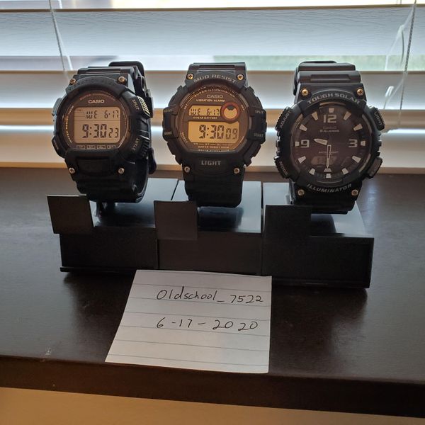 [WTS] Casio affordable watches. 3 different models. | WatchCharts ...