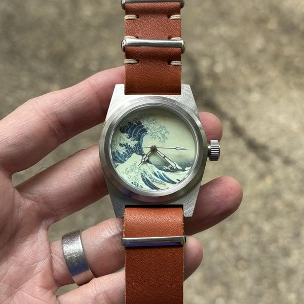 [WTS] Great Wave off Kanagawa 38mm Field Mod - Full Lume Dial - Reduced ...