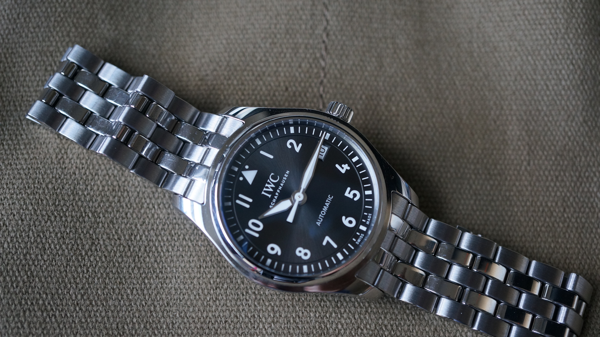 FS: IWC IW324001 Small Pilot 36mm Grey dial mint (new model) | WatchCharts