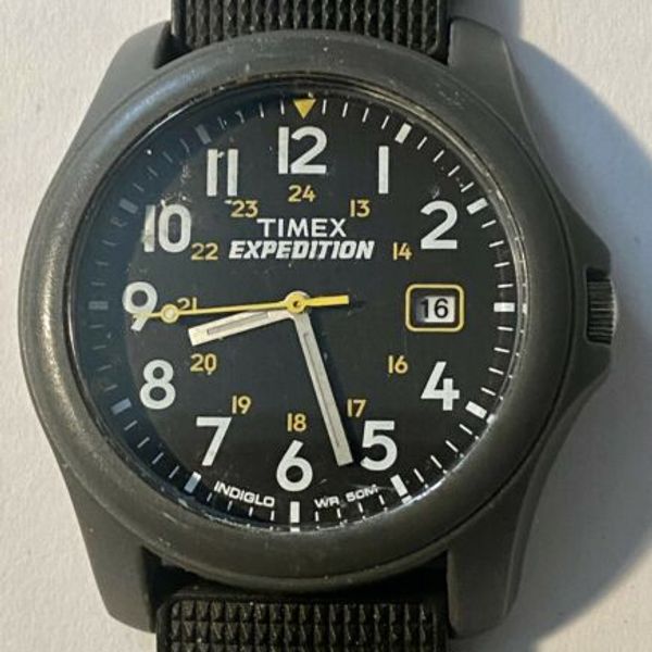 Timex Expedition mens miltary style running watch 905 TU | WatchCharts ...