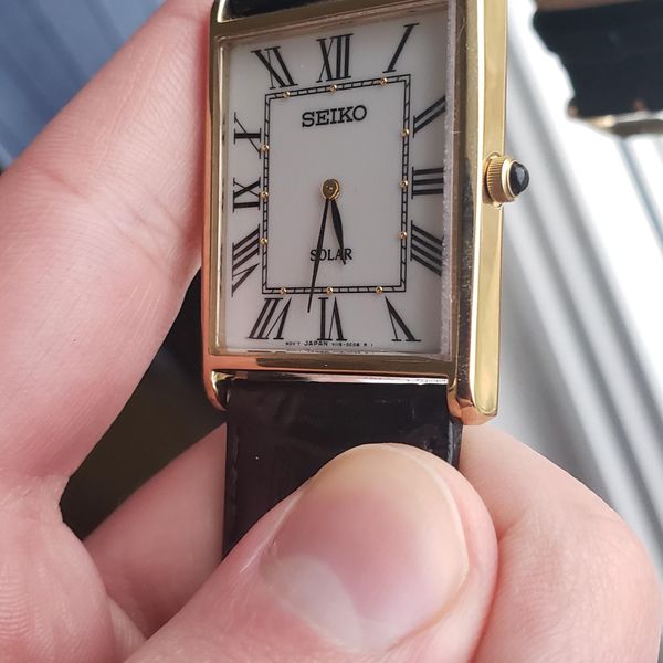 [WTS] Seiko SUP880 Mint Condition + Brown Strap- Cartier Tank on a ...