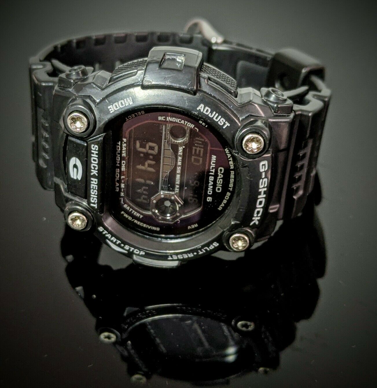 Casio G-Shock GW7900B-1 Wrist Watch for Unisex, Multiband 6, TOUGH ...