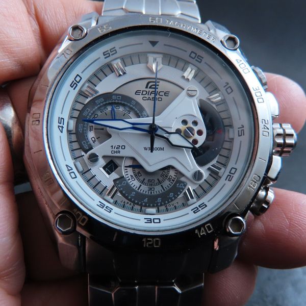 EF-550 Casio Edifice Chronograph Quartz Men Watch | WatchCharts Marketplace