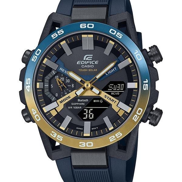 CASIO EDIFICE ECB-2000YNP-1AJF Black Nighttime Drive Series Men Watch ...
