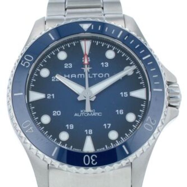Hamilton Khaki Navy Scuba Steel Blue Dial 43mm Automatic Men's Watch ...