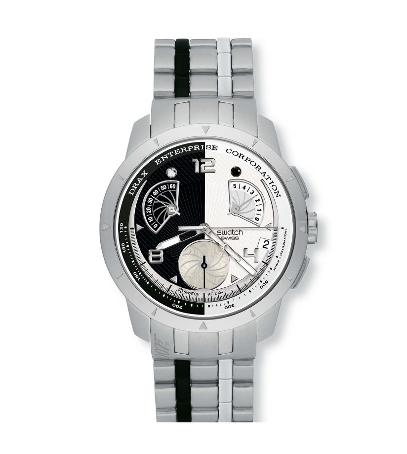 Swatch Hugo Drax- Moonraker (YRS410G) Market Price | WatchCharts