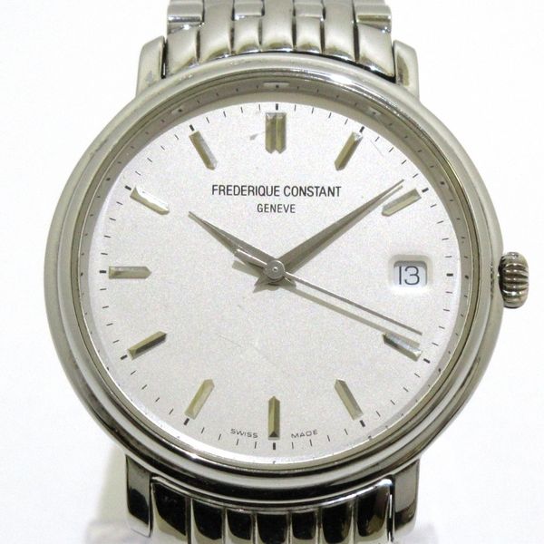 [New] [Used] FREDERIQUE CONSTANT DEPOSE Watch Silver | WatchCharts ...