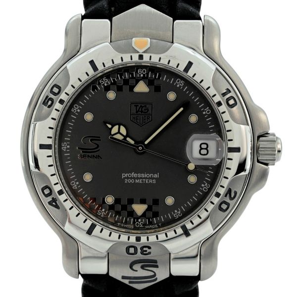 RARE Tag Heuer 39mm 6000 Series SENNA Limited Edition LE 625/1000 Watch ...