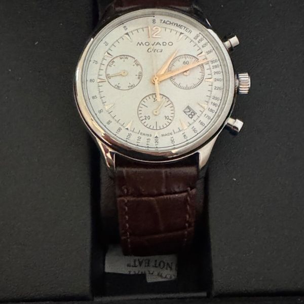 Movado Heritage Series Circa Menâ s Chronograph Watch | WatchCharts ...