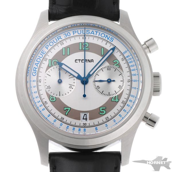ETERNA Eterna Heritage Pulse Meter Automatic 1942.41.64.1177 Silver ...