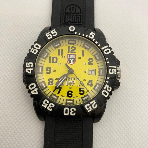 Luminox 3050/3950 rare yellow dial | WatchCharts Marketplace