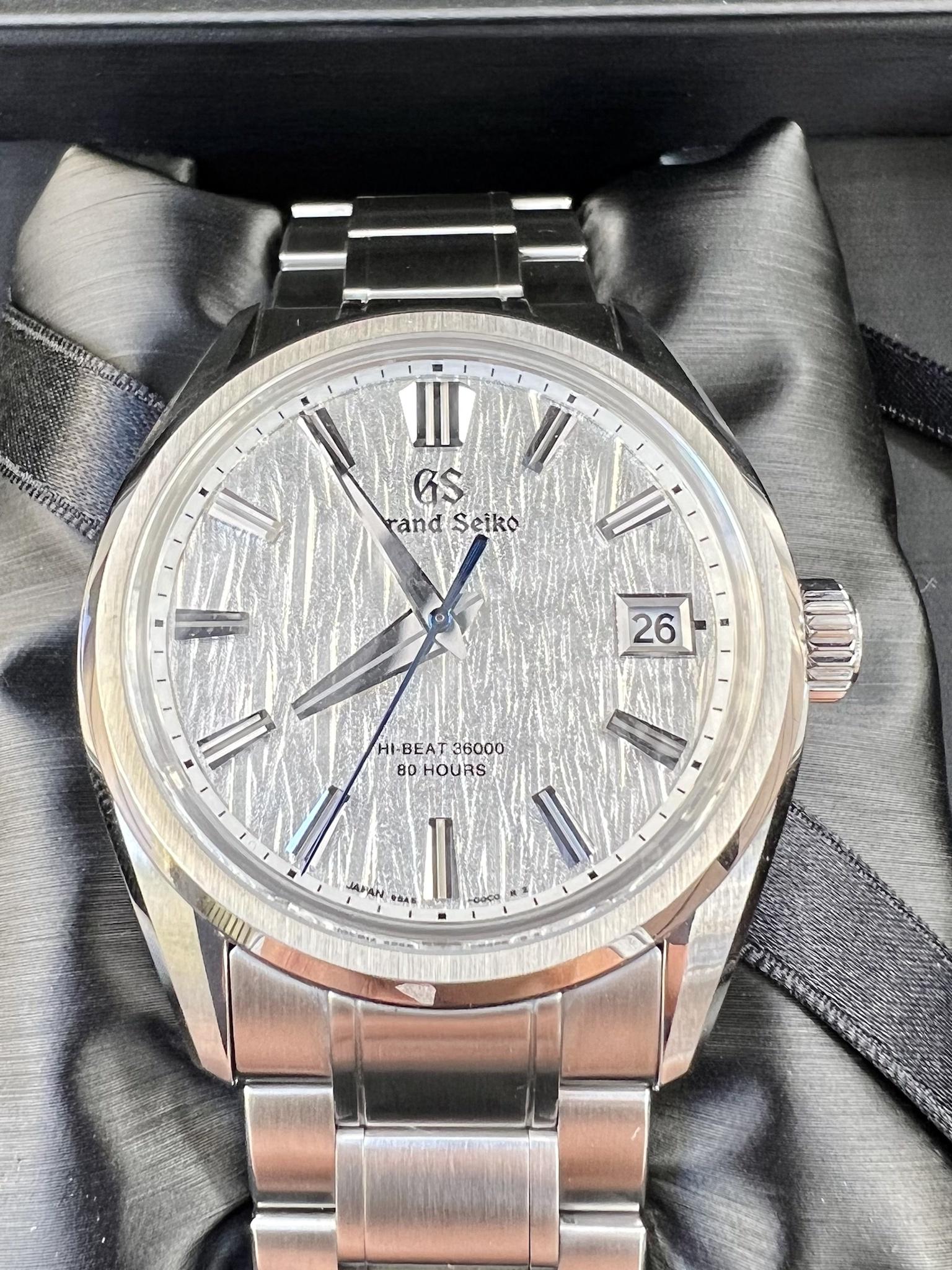 FS: Grand Seiko SLGH005 White Birch | WatchCharts