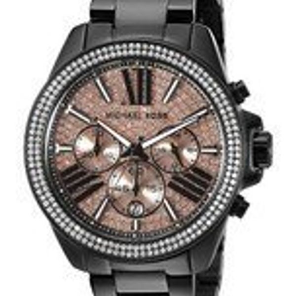 FS : Michael Kors Everest Chronograph Rose Dial MK5879 Women's Watch ...