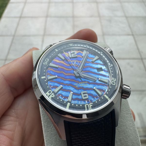 [WTS] Zelos Helsman 10th Yr. Limited to 300 pieces LNIB Timascus Dial ...