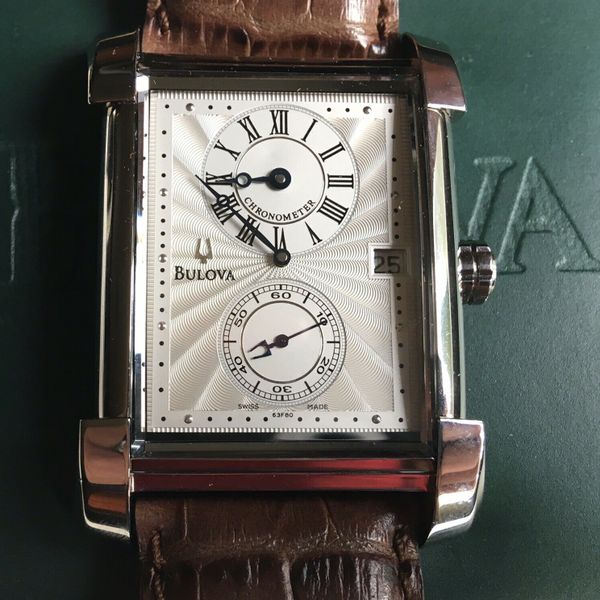 Bulova 63f80 Accutron COSC certified regulator watch - Limited Edition ...