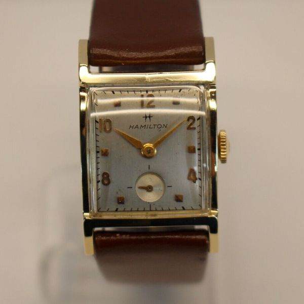 Hamilton 14K SOLID GOLD Manual Wind Watch CAL. 770 HEINZ CO. SERVICE ...