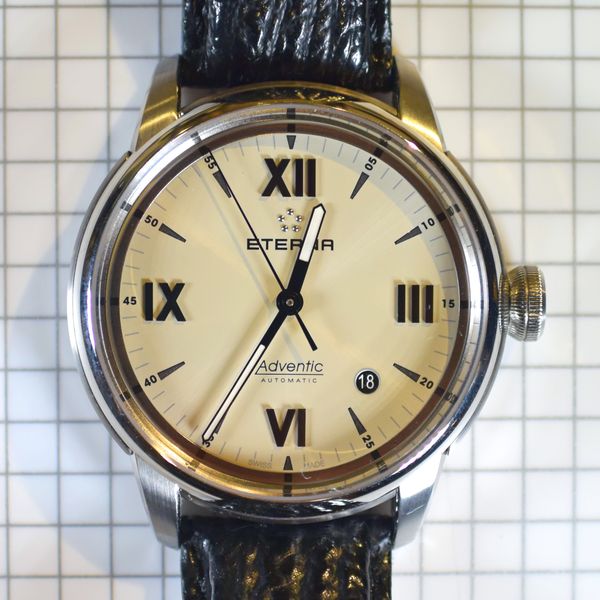 FS: Eterna Adventic Auto, Champagne dial, Unique design, 41mm | WatchCharts