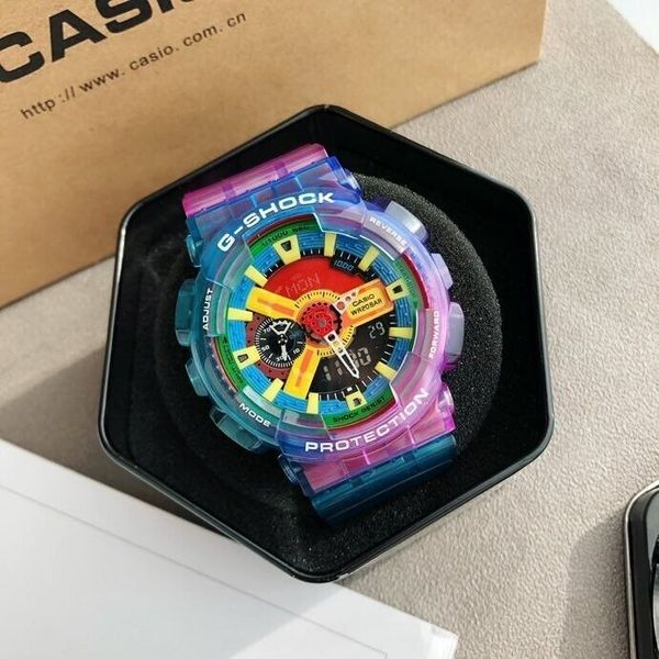 Casio G-Shock GA110GB Resin Strap Anti-Magnetic Ana-Digital Men's Watch ...