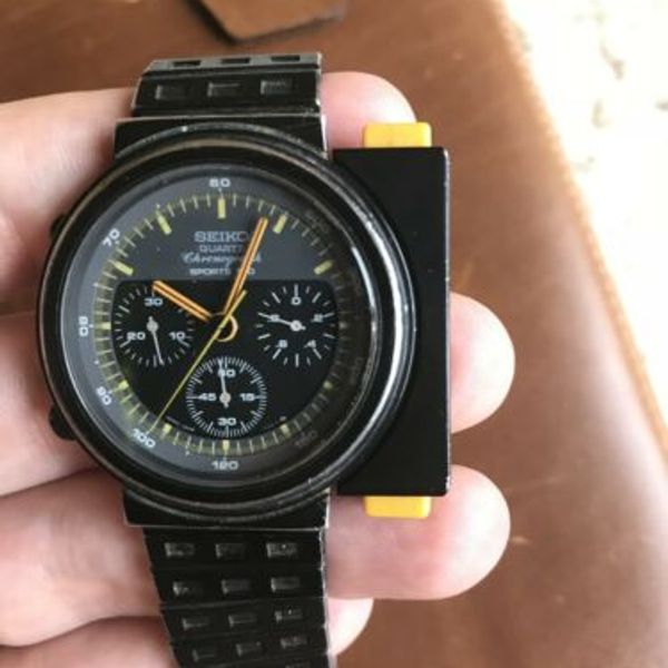 Vintage Seiko Giugiaro 7A28-7009 “Aliens” Ripley Style Watch 1983 Rare ...