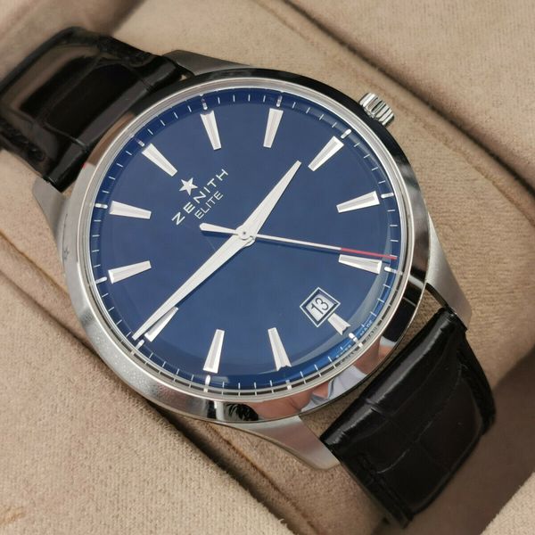 Zenith Elite Captain Central Seconds 03.2020.670 Automatic Black Dial ...