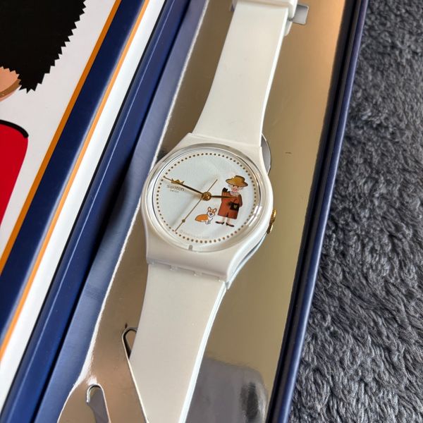 Swatch HOW MAJESTIC GZ711 (Queen Elizabeth) watch | WatchCharts Marketplace