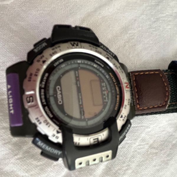 Casio Pathfinder Module No. 1470 Men's Watch - Vintage | WatchCharts ...