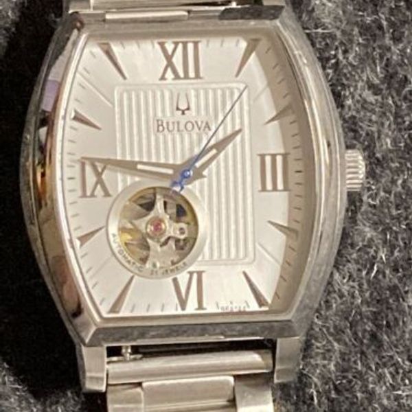 Bulova 96A144. Roman Numerals And Open Heart. Automatic | WatchCharts ...