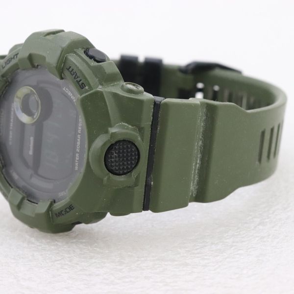 USED Mens Casio G Shock 3464 GBD-800 Military Green WORKS | WatchCharts ...