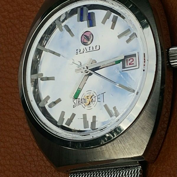 RARE RADO STRATOJET F Vintage Men's Watch | WatchCharts Marketplace